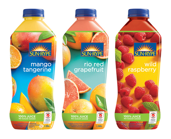 Sun-Rype 100% juice - Jennifer Pratt